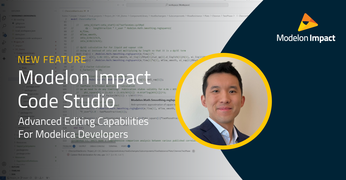 Introducing Modelon Impact Code Studio | Modelon